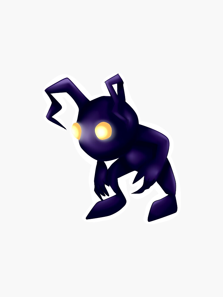 "Kingdom Hearts Shadow Heartless Sticker" Sticker by PocketLocket ...
