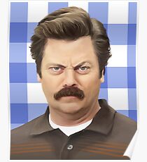 Ron Swanson Posters | Redbubble