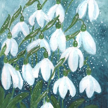 "Snowdrops 3" Photographic Print for Sale by Jan Palmer | Redbubble