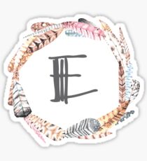 Letter E: Stickers | Redbubble