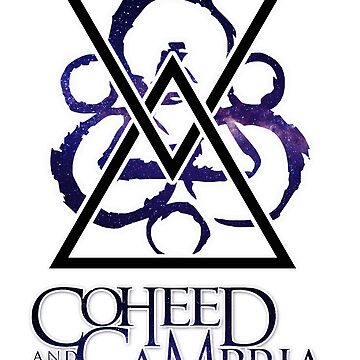 "Coheed And Cambria Keywork/Afterman" Sticker for Sale by arbuthyde13 ...