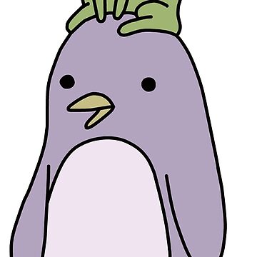 "Penguin and Frog" Sticker for Sale by line-on-line | Redbubble