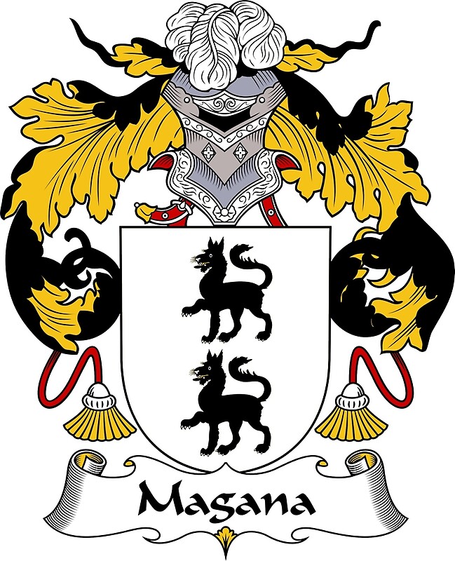 "Magana Coat of Arms/Family Crest" by William Martin | Redbubble