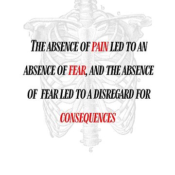 "absence of pain" Sticker for Sale by zoomiesarz | Redbubble