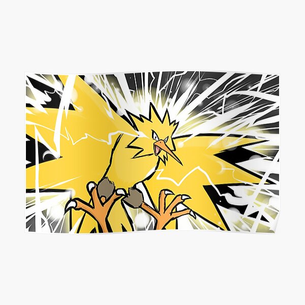Zapdos Posters | Redbubble