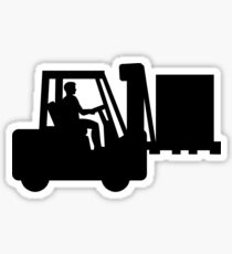 Forklift: Stickers | Redbubble