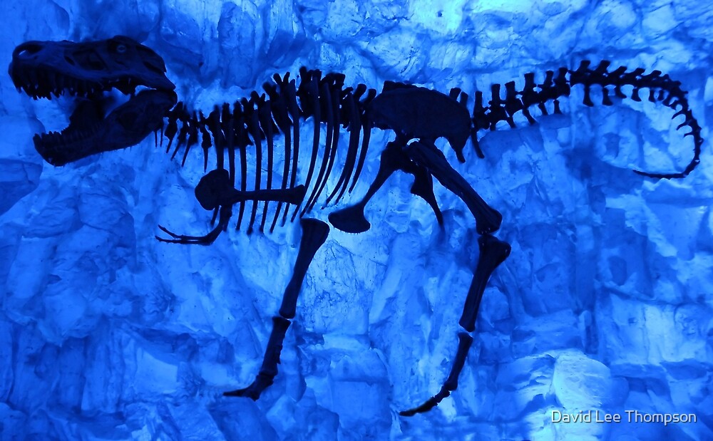 "Frozen T Rex" by David Lee Thompson | Redbubble