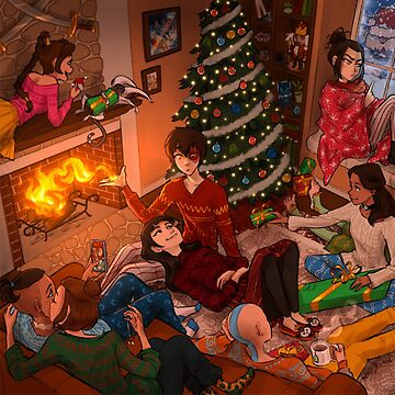 "Avatar Christmas" Art Board Print for Sale by Rainjeanne | Redbubble