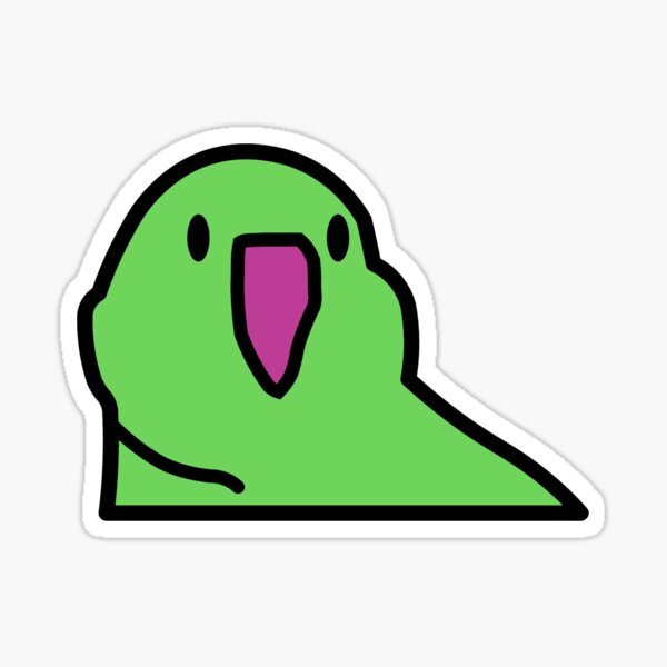 Party Parrot Stickers | Redbubble