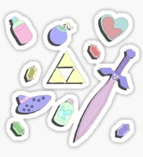 Legend of Zelda: Stickers | Redbubble