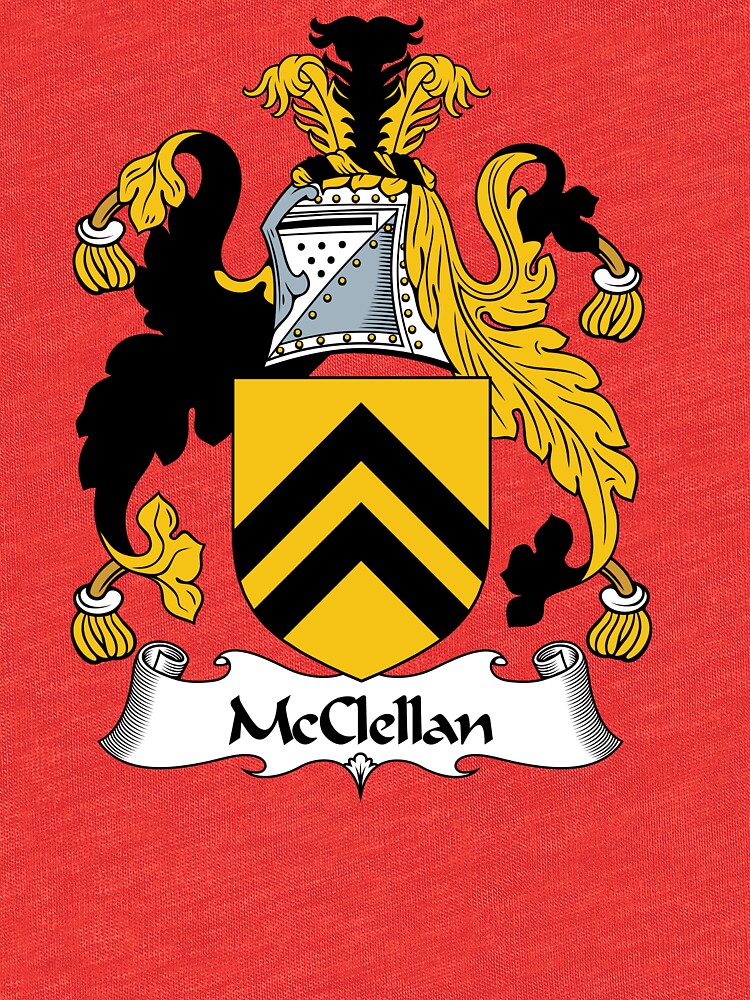 "McClellan Coat of Arms / McClellan Family Crest" T-shirt by ...