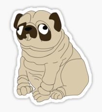 Fat Pug: Stickers | Redbubble