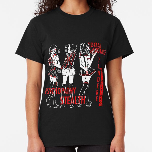 Yandere T-Shirts | Redbubble
