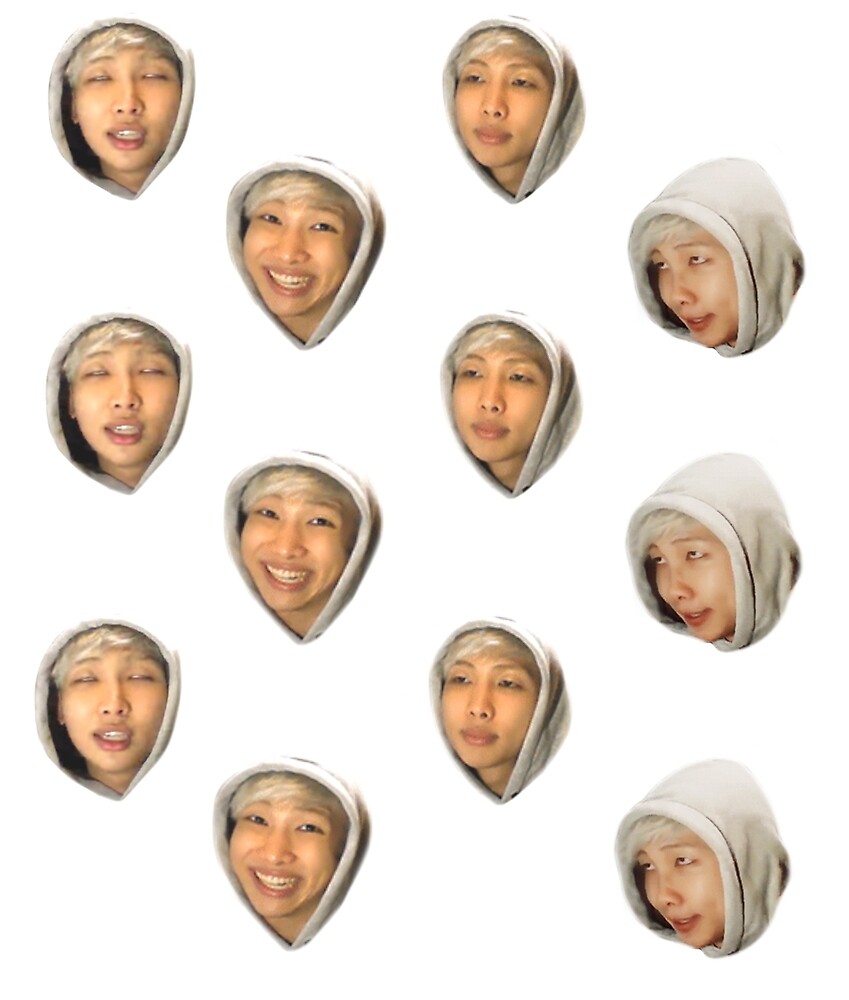 "Rap Monster Derp Pattern" by BTKriS | Redbubble