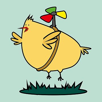 "Flying chick" Poster for Sale by stickerium | Redbubble