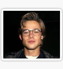 Brad Pitt Stickers | Redbubble