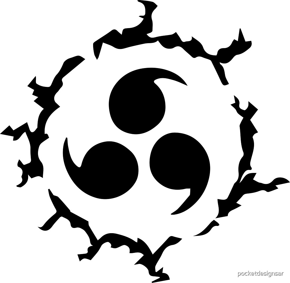 "The cursed ninja clan mark" by pocketdesignsar | Redbubble