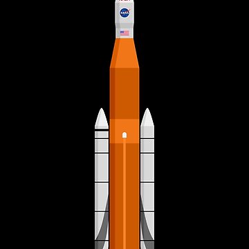 "NASA Space Launch System (SLS) Rocket" Sticker for Sale by ...