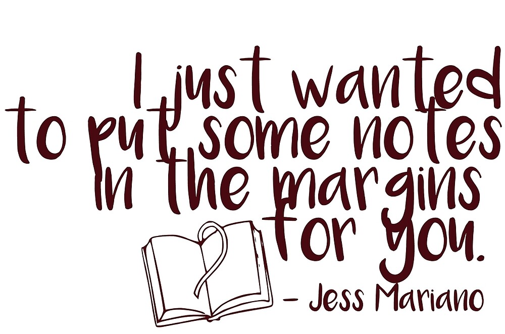 "Jess Mariano Quotes" by justinebenard | Redbubble