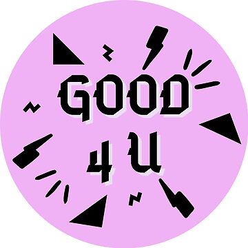 "good 4 u olivia rodrigo - sour album" Sticker for Sale by vlctorlam ...