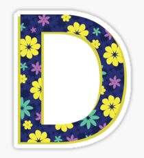 Letter D: Stickers | Redbubble