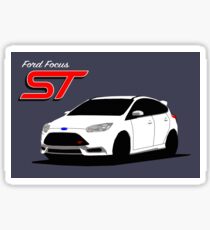 Ford Focus St Stickers | Redbubble