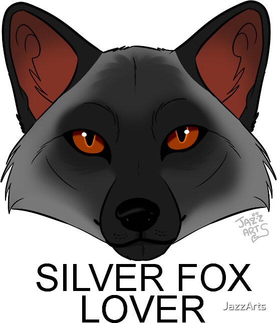 Silver Fox: Stickers | Redbubble