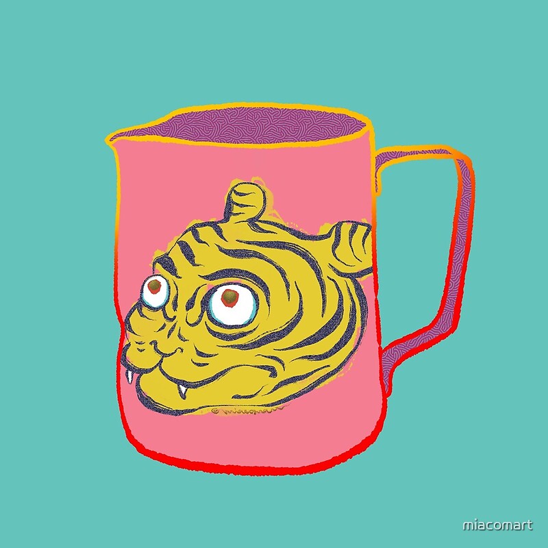 "BARISTA x Tiger" by miacomart | Redbubble
