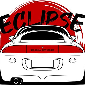 "Rear 2G Eclipse" Tapestry by goldentuners | Redbubble