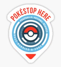 Pokestop Stickers | Redbubble