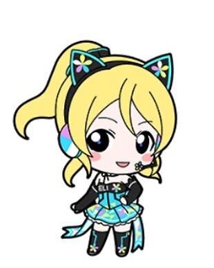 "Cyber Eli Ayase Chibi" by barakastiel | Redbubble
