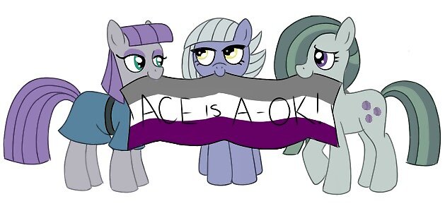 "My Little Pony Ace Pride Flag" by artinezumi | Redbubble