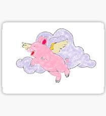 Flying Pig: Stickers | Redbubble