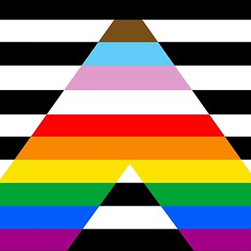 "LGBTQ+ Ally Progress Pride Flag" Magnet for Sale by identipride ...