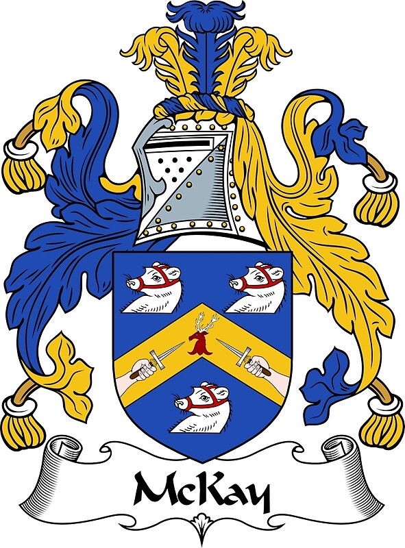 "McKay Coat of Arms / McKay Family Crest" Art Prints by ScotlandForever ...