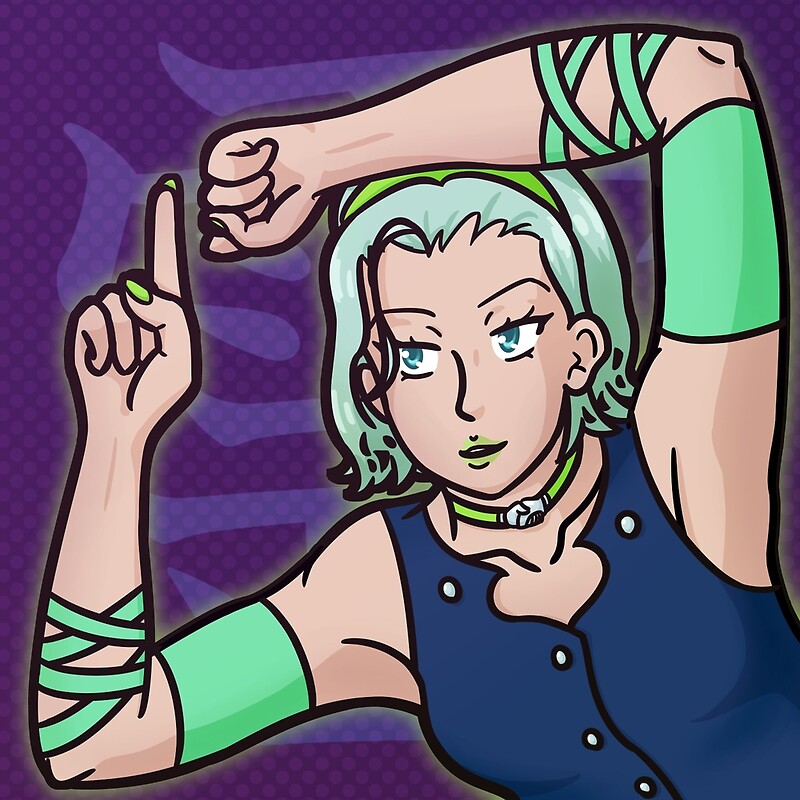 "Reimi Sugimoto (Dramatic color ver.)" by StellaHagane | Redbubble