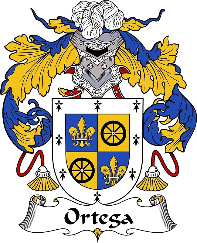 "Ortega Coat of Arms/Family Crest" by William Martin | Redbubble