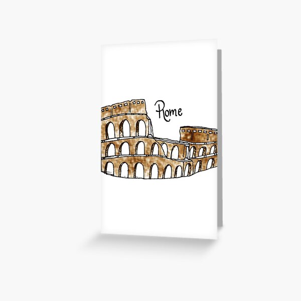 Italy Rome Greeting Cards | Redbubble
