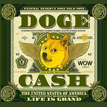 "Doge Cash - 42" Backpack for Sale by GUS3141592 | Redbubble