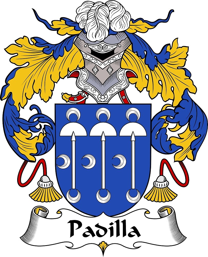 "Padilla Coat of Arms/Family Crest" by William Martin | Redbubble
