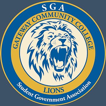 "Gateway Community College Lions" Sticker for Sale by Kornpa | Redbubble