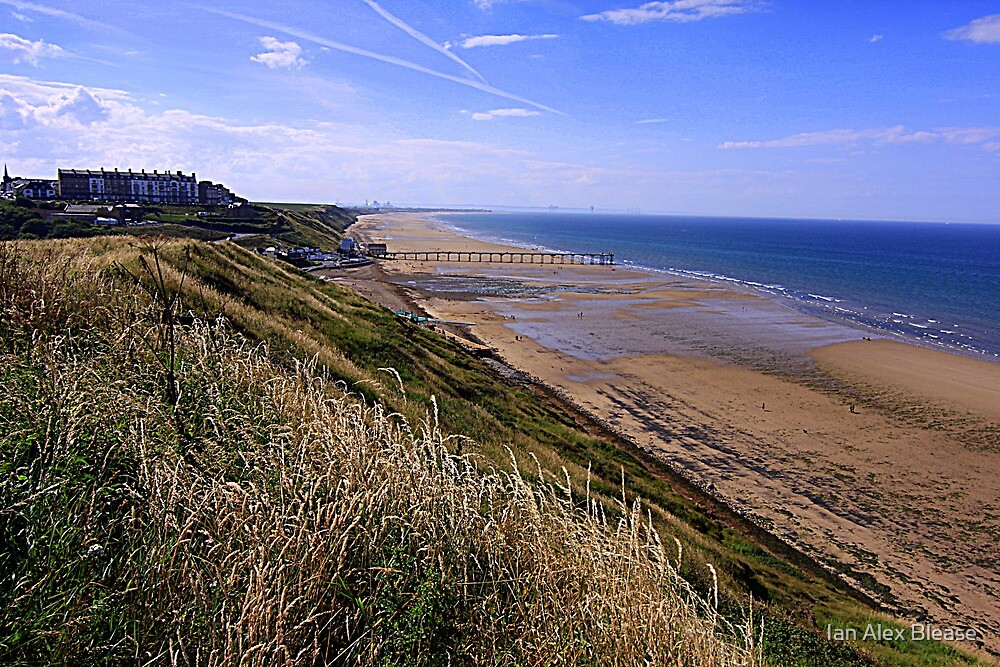 "Saltburn on Sea, from the Cleveland Way Trail, North North Yorkshire ...