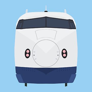 "Shinkansen 0 Series Bullet Train - Front View " Journal for Sale by ...