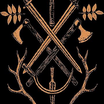 "freyr " Sticker for Sale by claudiacor | Redbubble