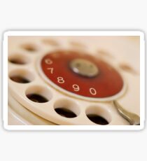 Rotary Dial Stickers | Redbubble