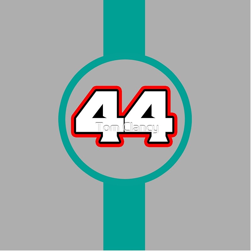 F1 Driver Numbers by Tom Clancy | Redbubble