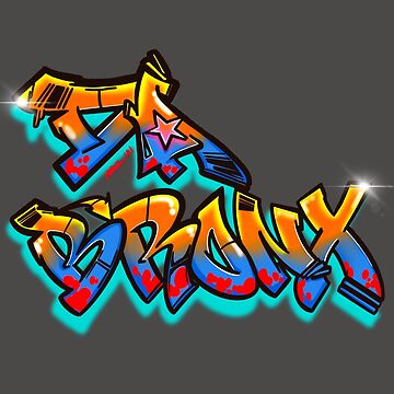 Da Bronx” Graffiti" Sticker for Sale by KerlZ | Redbubble