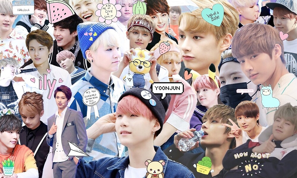 "Suga x Jun Collage" by BbySeungjun | Redbubble