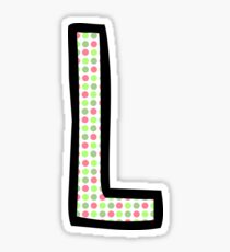 Letter L: Stickers | Redbubble