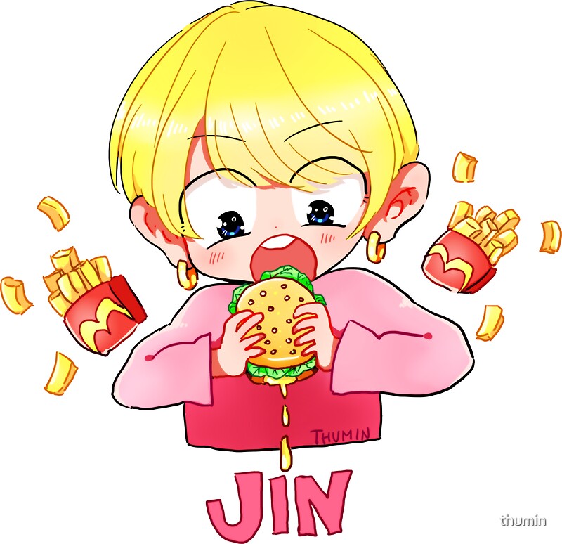 Bts Jin Chibi Drawing: Gifts & Merchandise | Redbubble